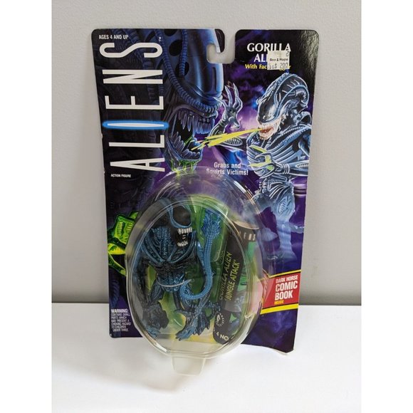 Toy Biz | Toys | Nrfb Aliens Gorilla Alien Face Hugger 992 Vtg Kenner ...